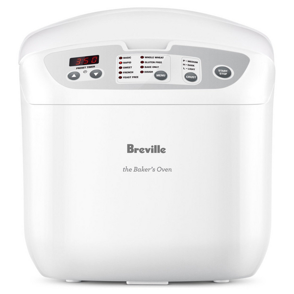 Breville the Baker s Oven Bread Maker BBM100WHT Winning Commercial
